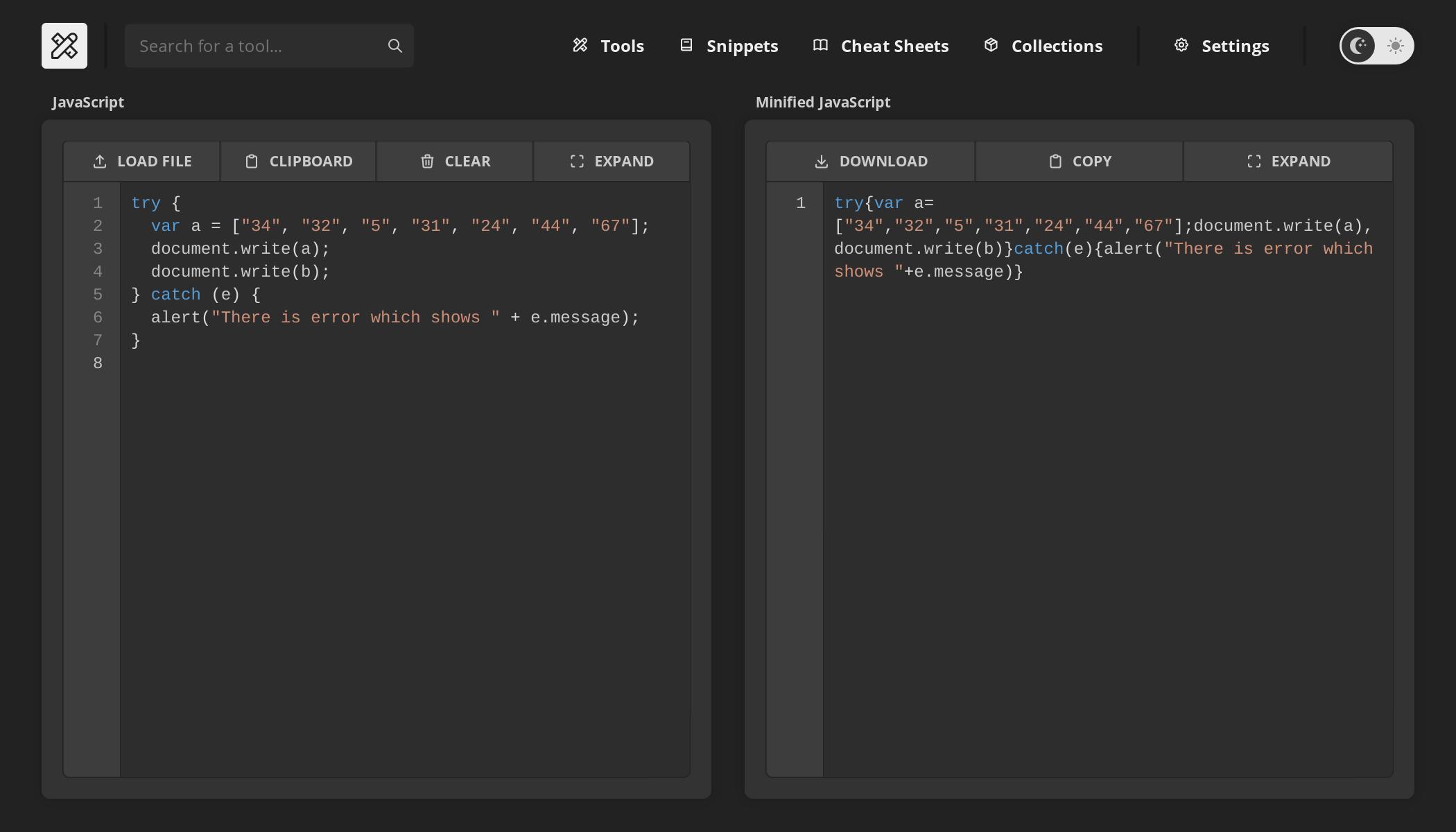 Devbox - The Developer Toolbox